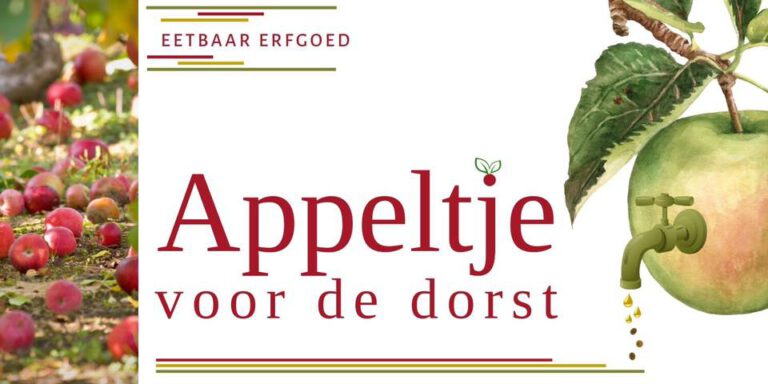 Een appeltje voor de dorst! – Vlasoven te Veene